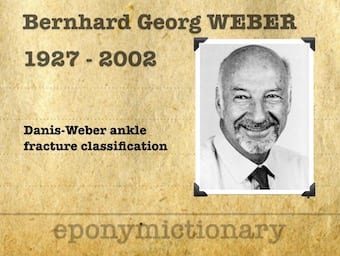 Bernhard Georg Weber Archives • LITFL