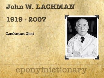 John W Lachman Archives • LITFL