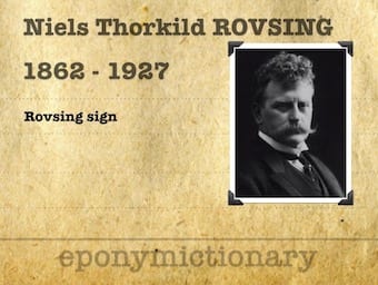 Rovsing sign Archives • LITFL