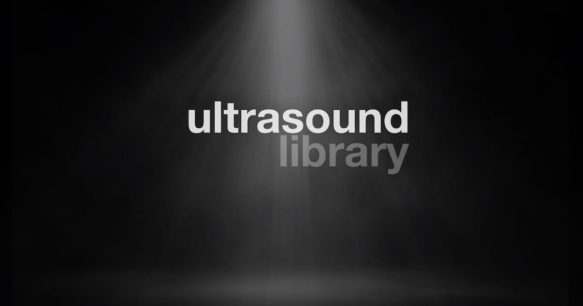 Airway ultrasound longitudinal views • LITFL • Ultrasound Library