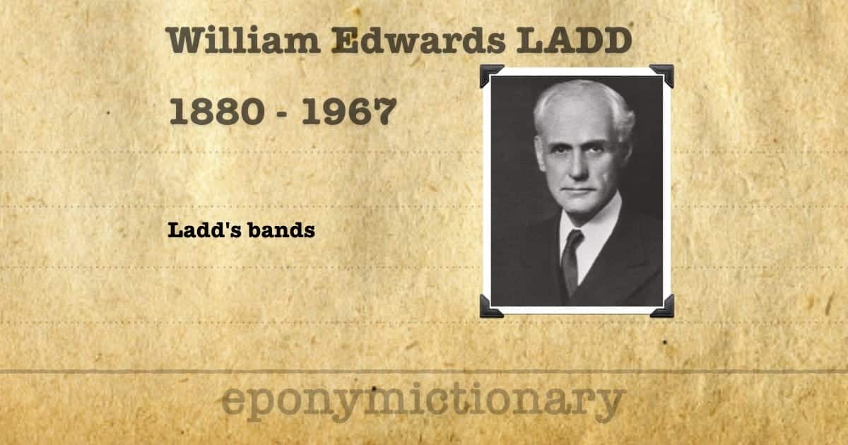 William Edwards Ladd • LITFL Medical Blog • Medical Eponym Library
