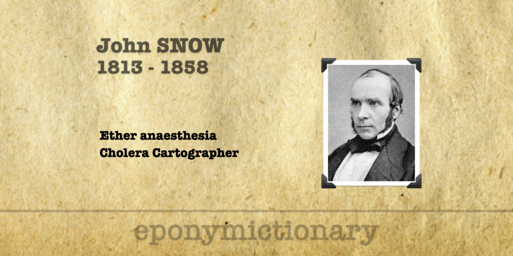 John Snow • LITFL • Medical Eponym Library