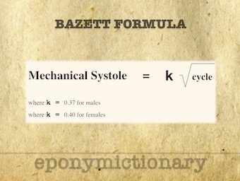 Bazett Formula Archives • LITFL