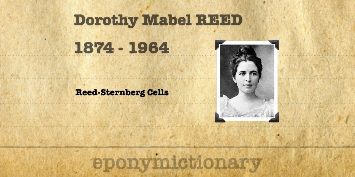 Dorothy Reed • LITFL • Medical Eponym Library