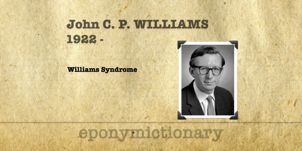 John Williams • LITFL • Medical Eponym Library