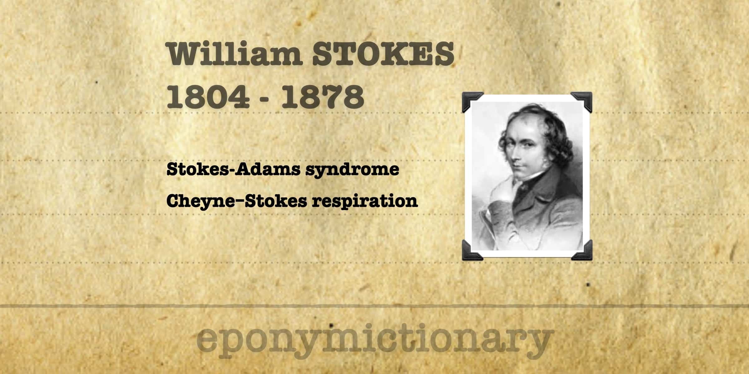 William Stokes (physician) • LITFL • Medical Eponym Library