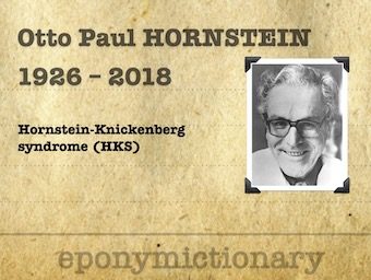 Otto Paul Hornstein Archives • LITFL