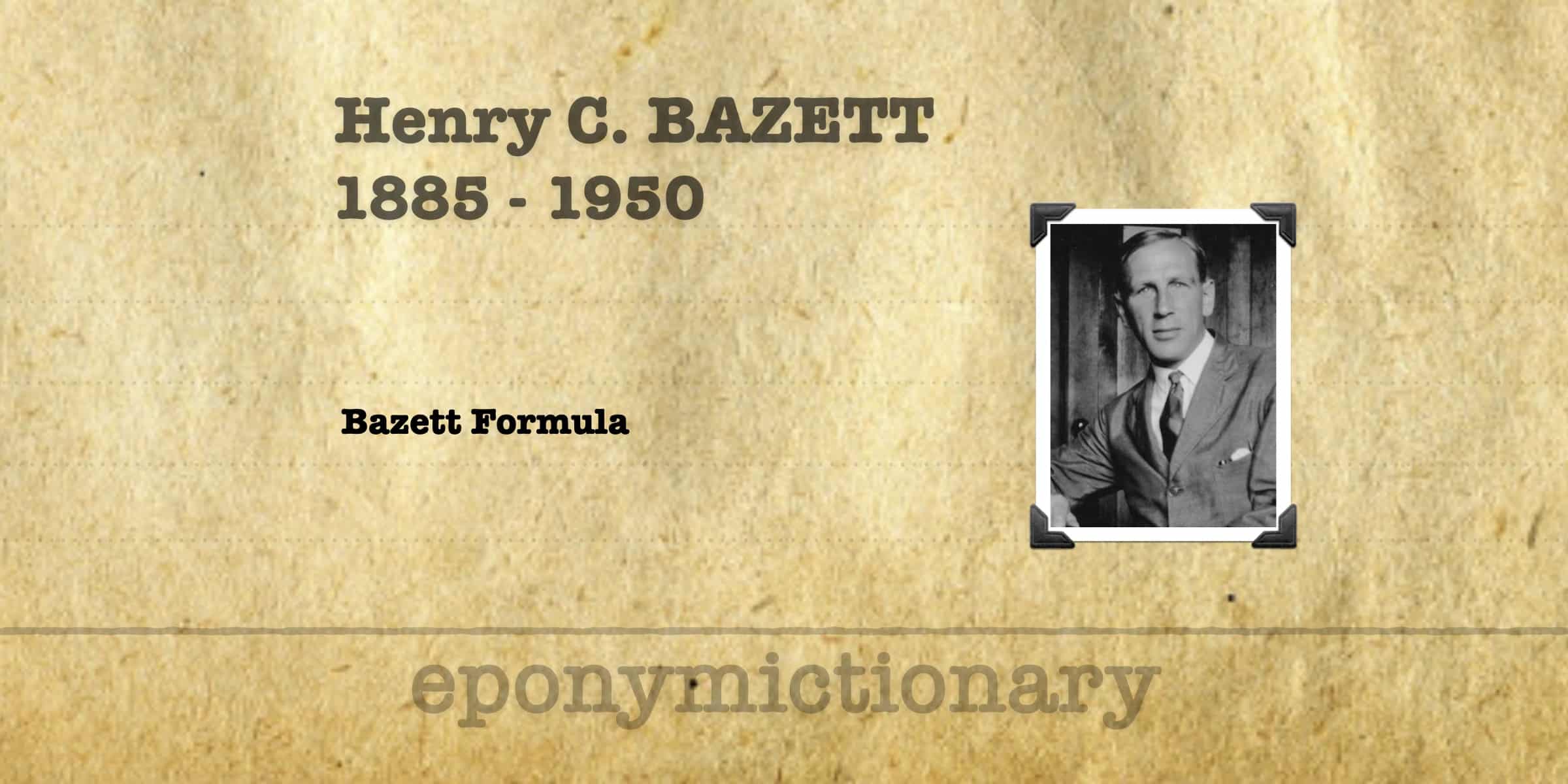 Bazett Quotes Bazett Formula • LITFL • Medical Eponym Library