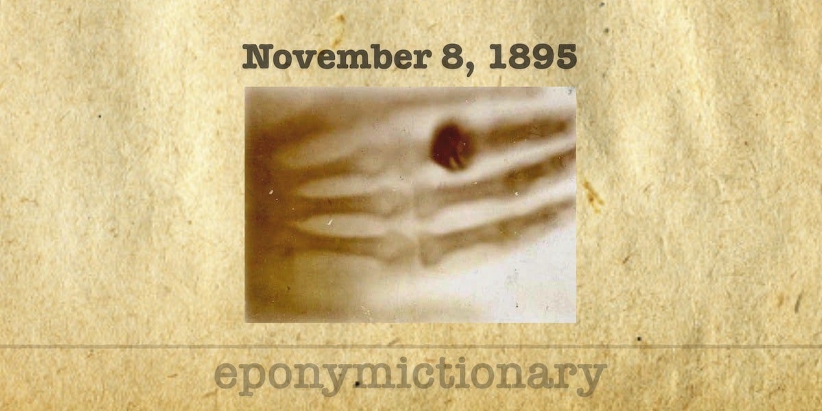 November 8, 1895 • LITFL • Eponymictionary
