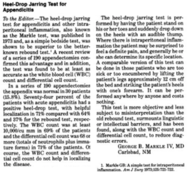 Markle Sign • LITFL • Medical Eponym Library