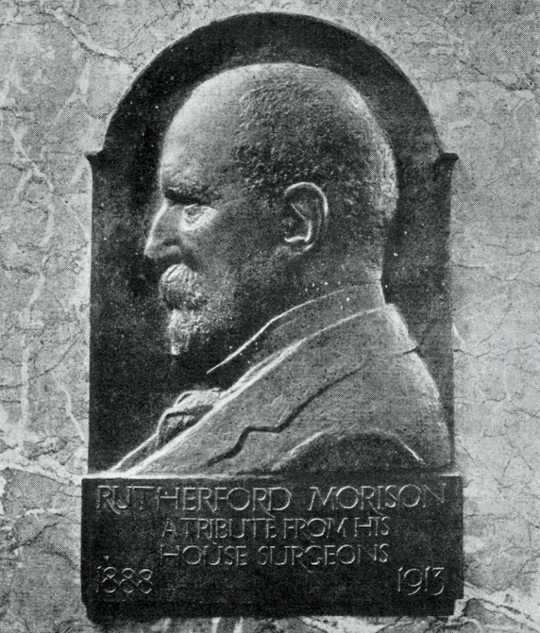 Rutherford Morison • LITFL • Medical Eponym Library