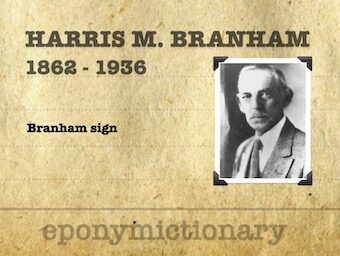 Nicoladoni-Israel-Branham sign Archives • LITFL