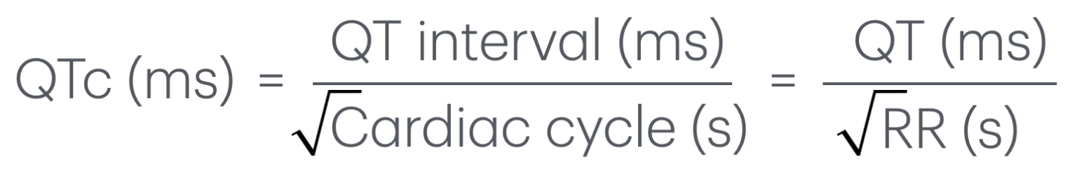 Bazett formula • LITFL • Medical Eponym Library