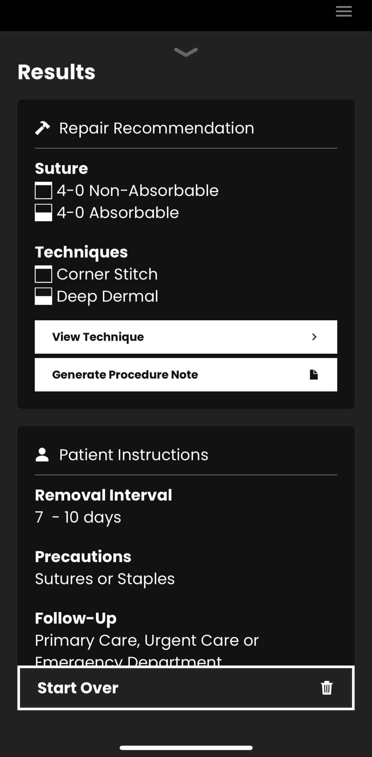 Suture: Laceration Repair App • LITFL • App review