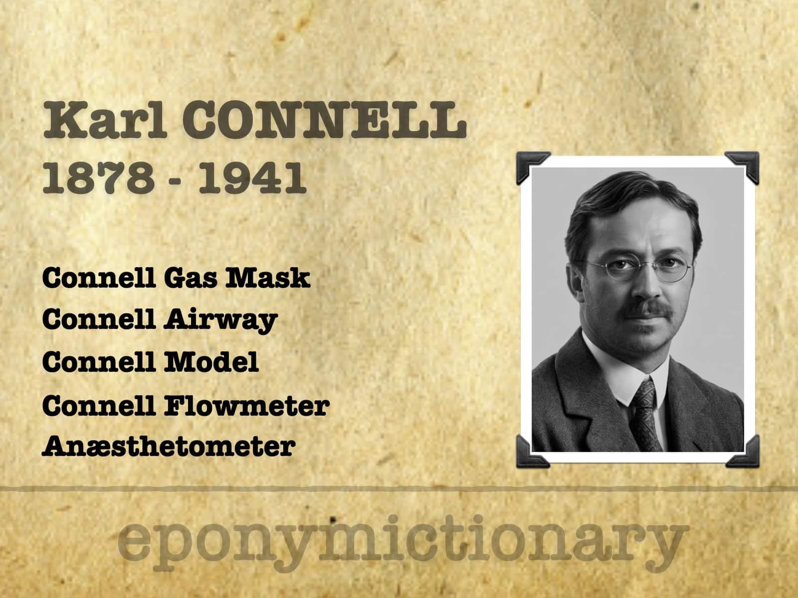 Karl Connell Archives • LITFL