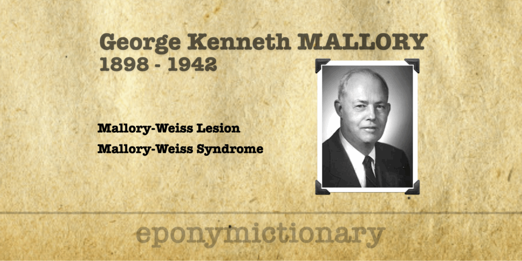 George Mallory • LITFL • Medical Eponym Library