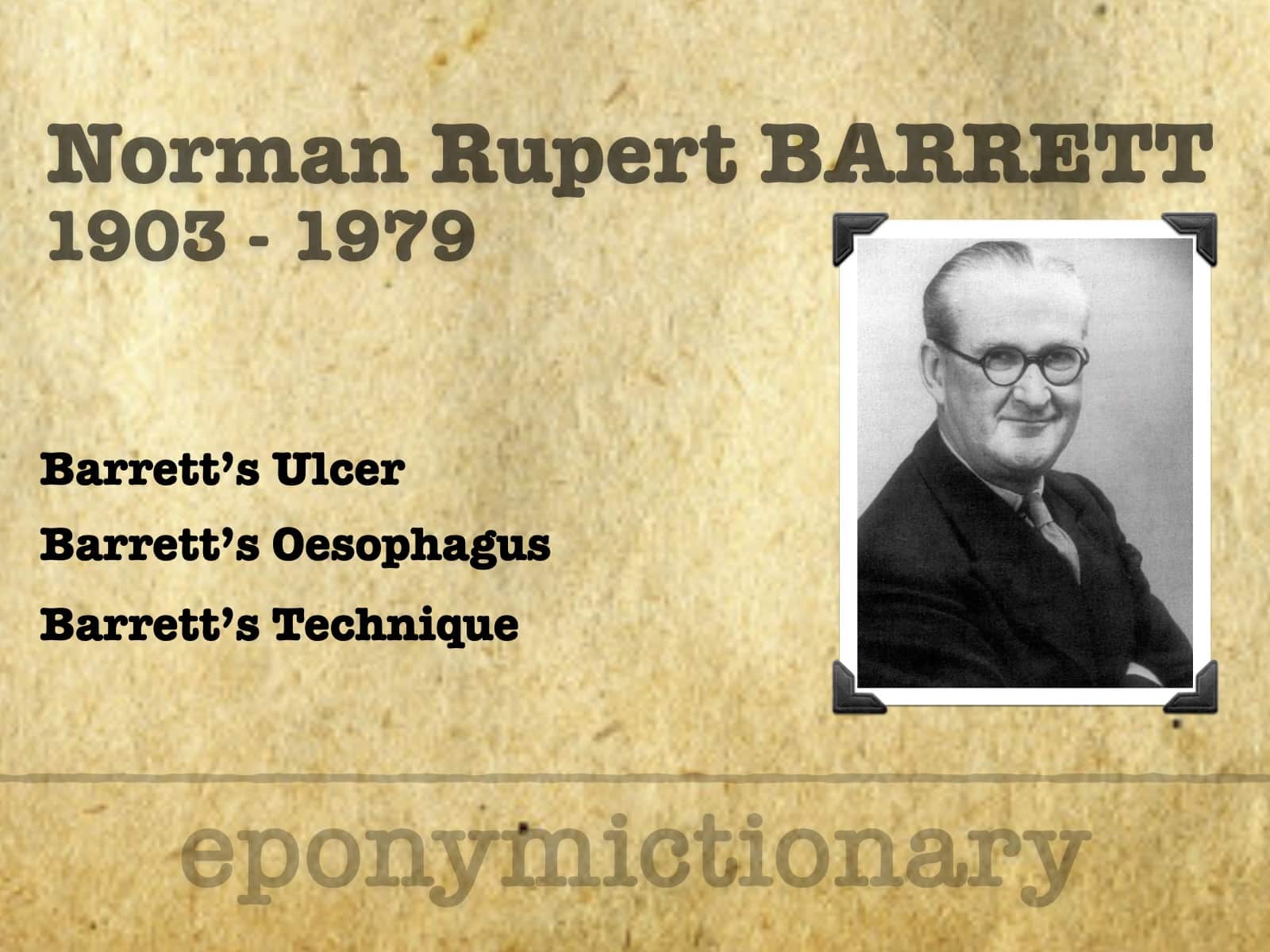 Barrett’s technique Archives • LITFL