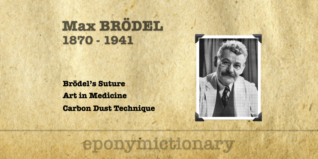 Max Brödel • LITFL • Medical Eponym Library