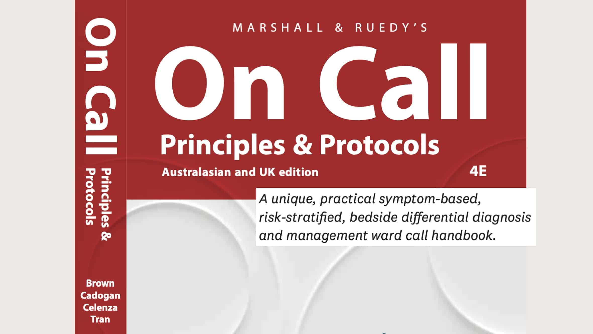 On Call: Principles & Protocols • LITFL • Medical Textbook